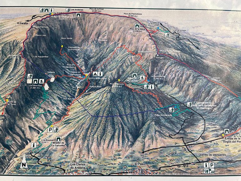 Ruta de Senderismo por la Caldera de Taburiente en La Palma